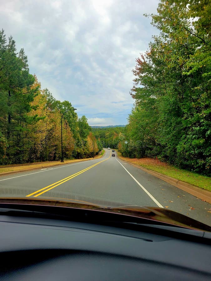 Freeway in Countryside, Southern USA Stock Image - Image of transport ...