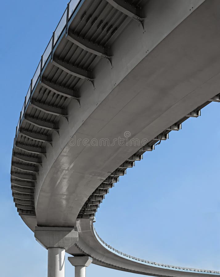 Freeway overpass stock image. Image of curve, interchange - 35649463