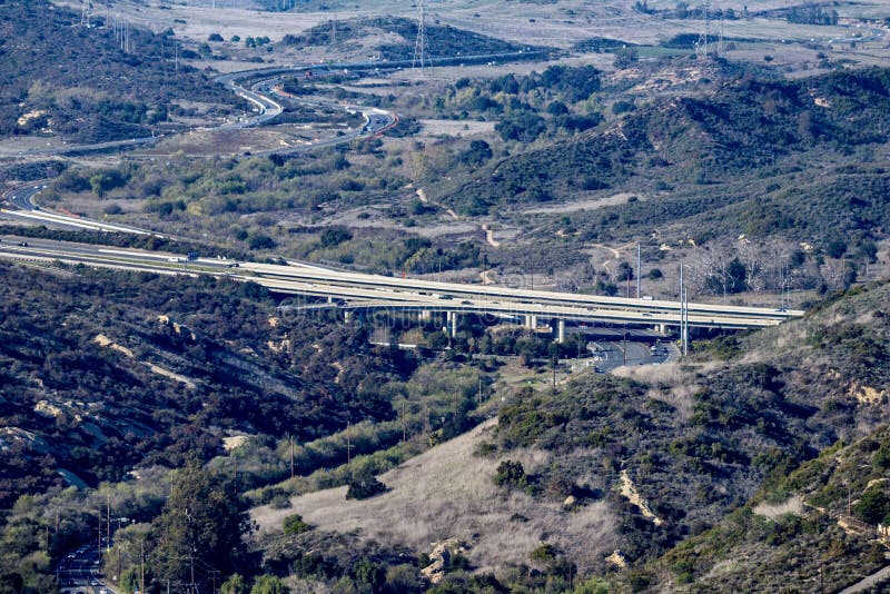 Freeway in Southern California Stock Image - Image of southern ...