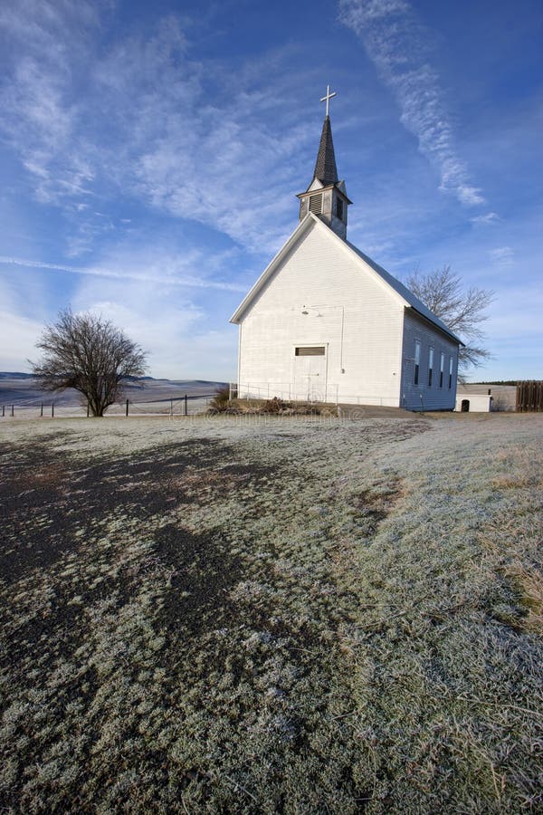 Freeze Church in Idaho. stock image. Image of faith, grave - 28162219