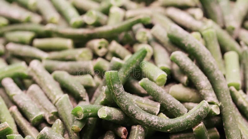 Freeze-dried String Beans in Bulk Stock Video - Video of pile, grain ...