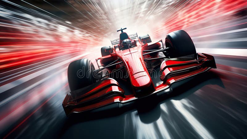 Freeze the Dynamic Action of Extreme Racing. Generative Ai Stock ...