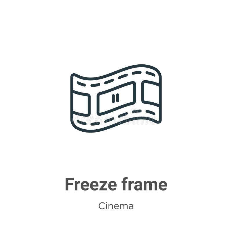 Freeze Frame Icon in Filled, Thin Line, Outline and Stroke Style ...