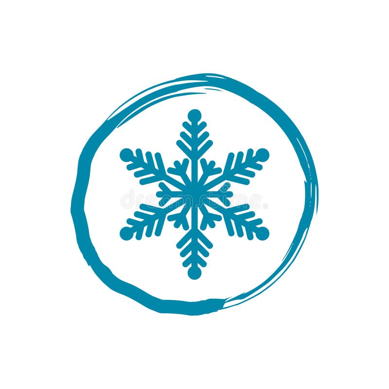 Freeze Icon Isolated on White Background. Snowflake Sign Stock Vector ...
