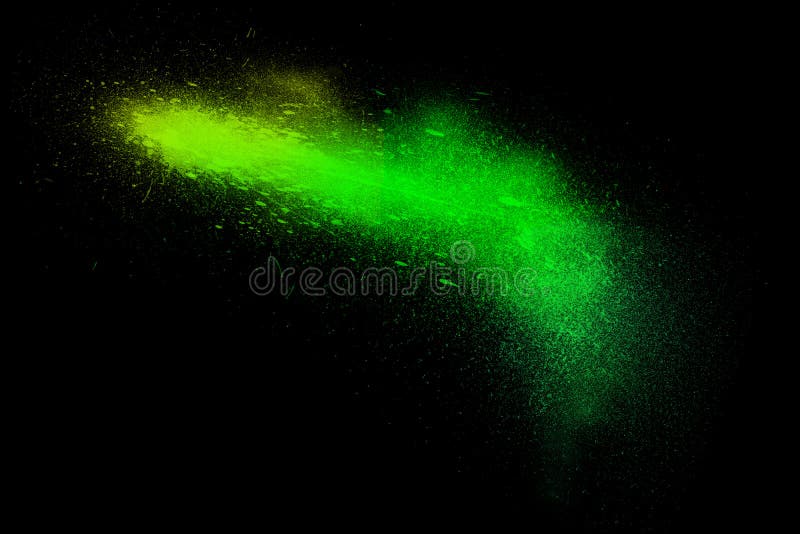 Freeze Motion of Colorful Powder Exploding Stock Illustration ...