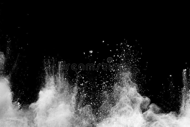 White Dust Particles Splash.Color Holi Festival Stock Photo - Image of ...