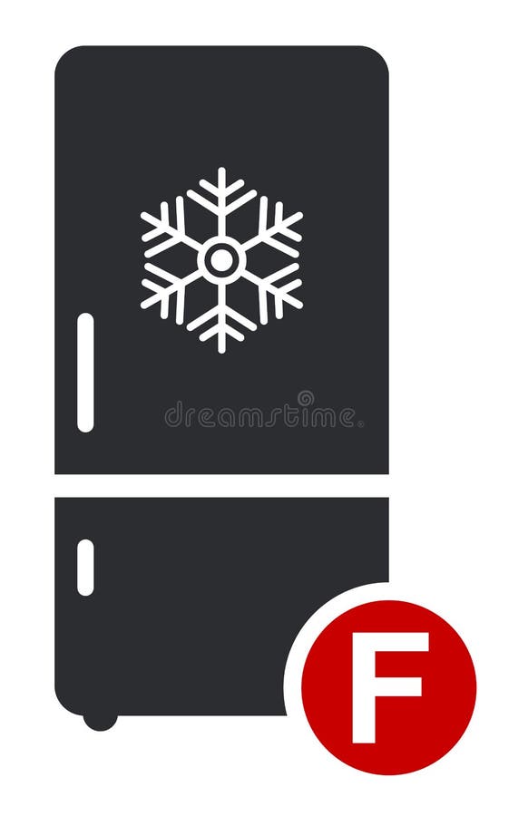 Freezer Cold Flat Icon Vector. Modern Smart Sign, Solid Pictogram ...