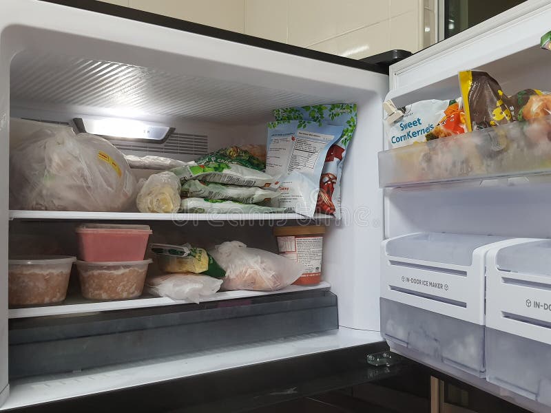Freezer is full stock photo. Image of meal, full, design - 272150218