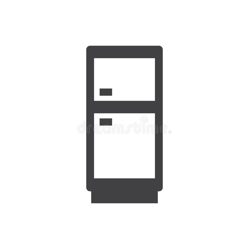 Freezer Icon stock illustration. Illustration of fridge - 374786764