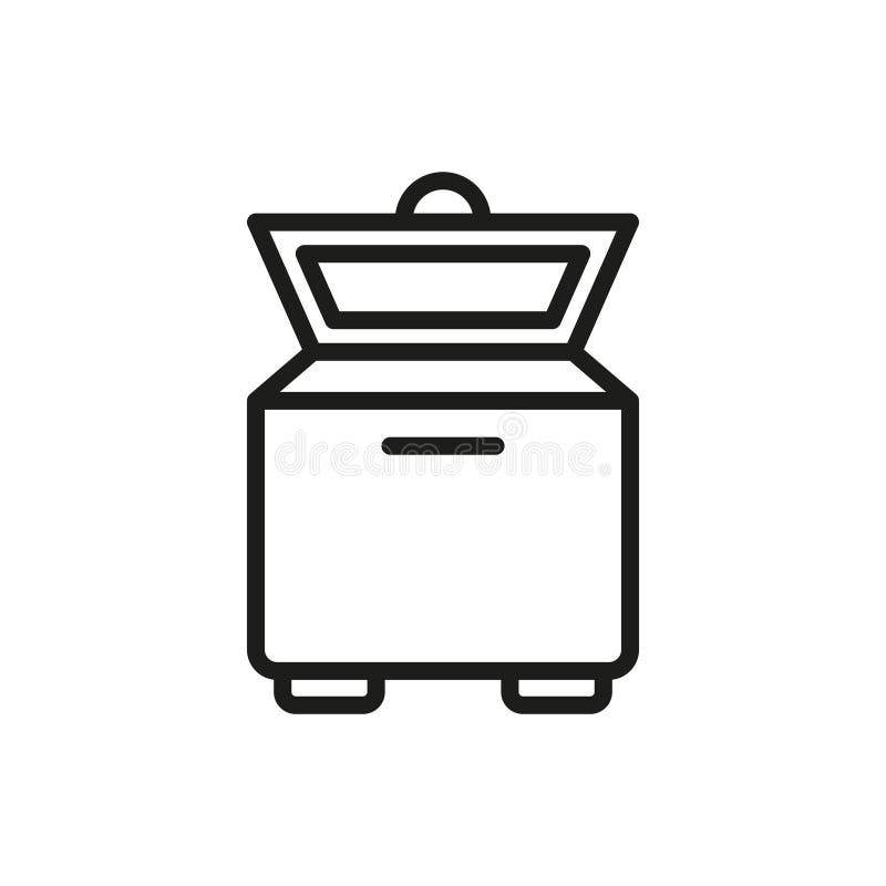 Freezer Icon Vector Design Templates Simple and Modern Stock ...