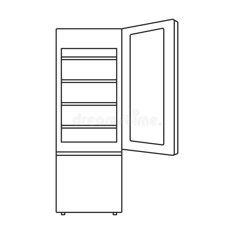 Freezer Outline Icon Stock Illustrations – 5,714 Freezer Outline Icon ...