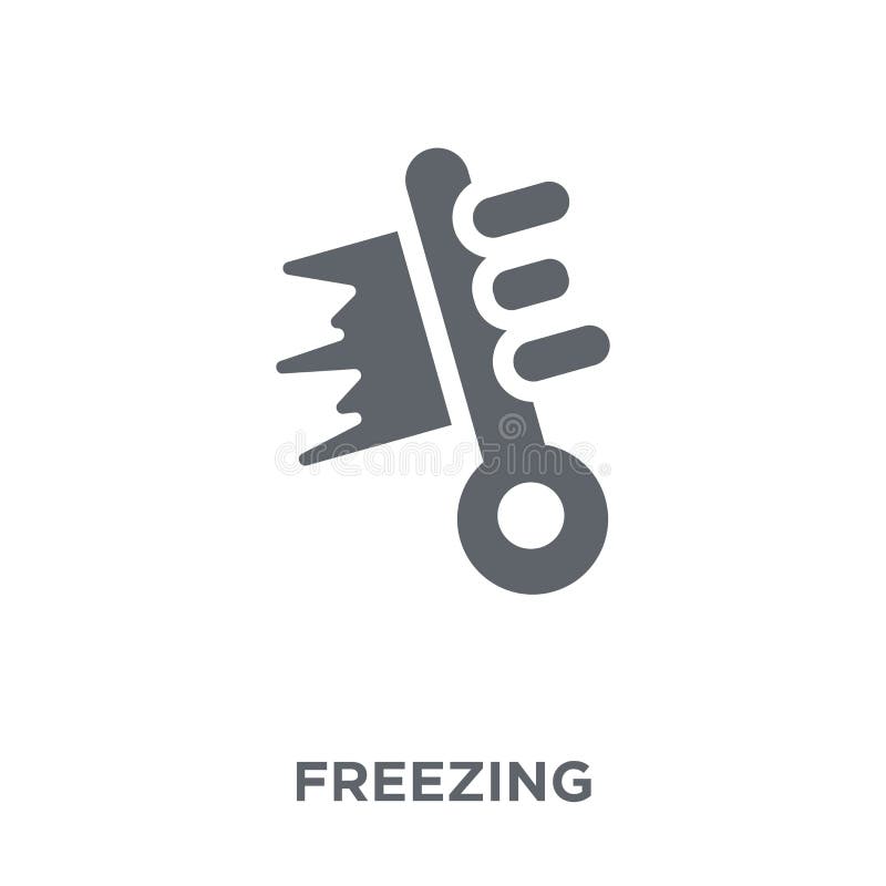 Freezing Icon Sign and Symbol. Freezing Color Icon for Website Design ...
