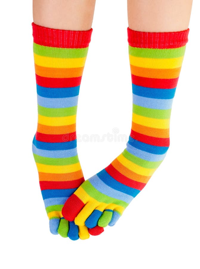 Woman Feet Crossed Socks Stock Photos - Free & Royalty-Free Stock ...