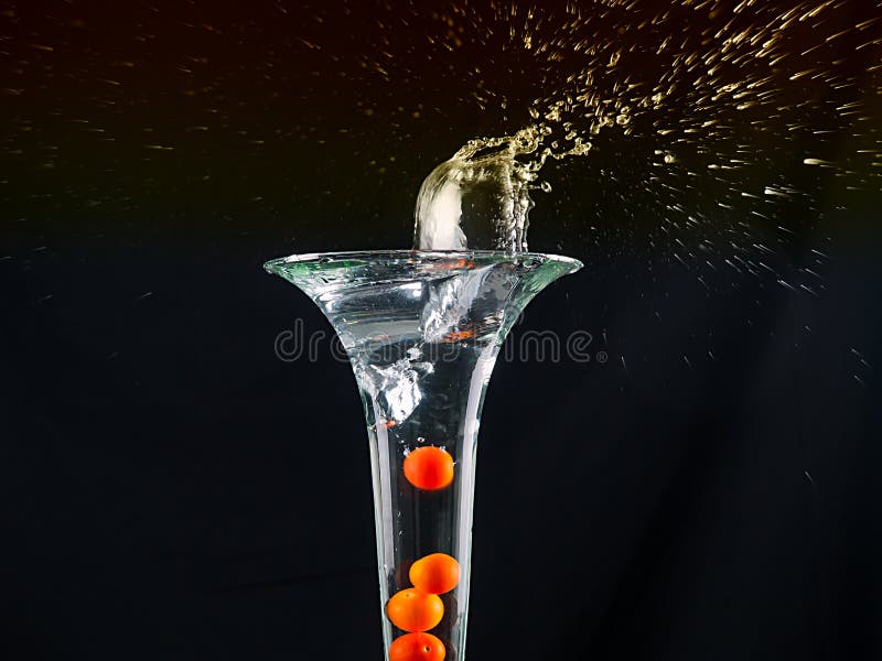 Freezing and objects. stock image. Image of drops, blue - 49232751