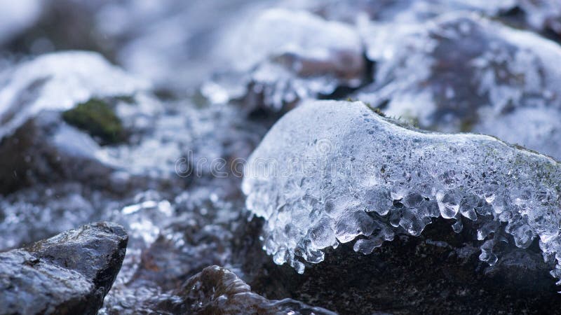 Freezing, Water, Ice, Rock Picture. Image: 116412837