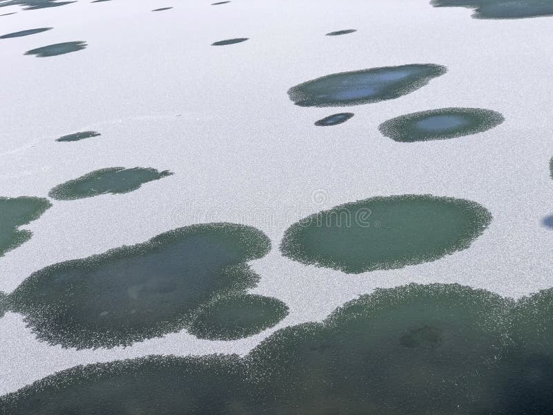 Snow Water and Waterfall Environment Stock Photo - Image of month ...