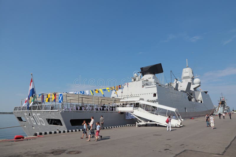 Fregatt redaktionell arkivbild. Bild av nederländerna - 34908097