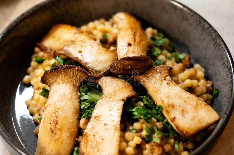 Fregola Sarda Pasta stock image. Image of herbs, noodle - 367762973