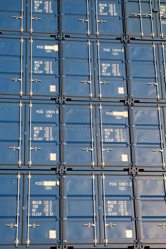 Freight Containers stock image. Image of steel, shipping - 1904875