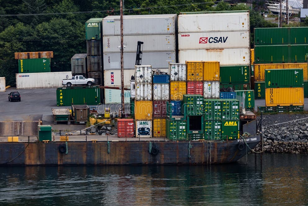 Freight Containers editorial stock image. Image of southern - 75984129