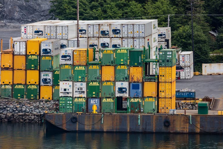 Freight Containers editorial photo. Image of southern - 75984176