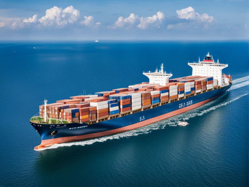 Freight Forwarding Service, Container Ship or Cargo Shipping Business ...
