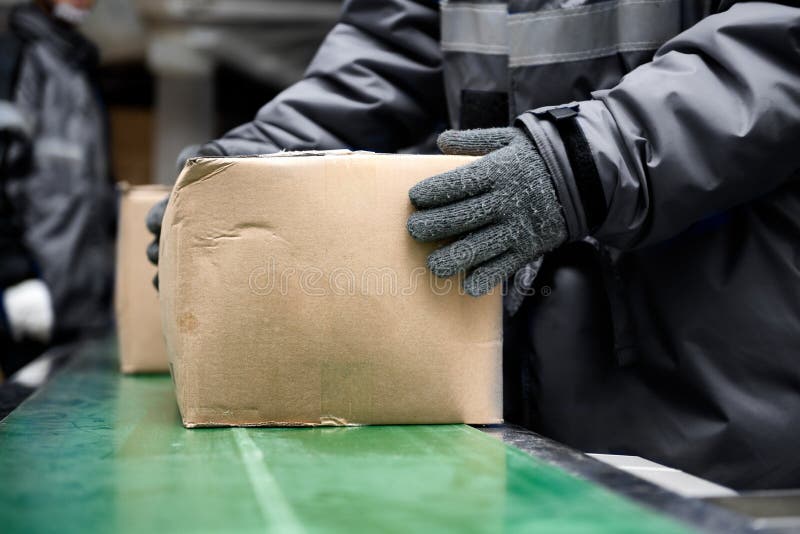 Freight Goods and Cold Storage Warehouse Business Stock Image - Image ...