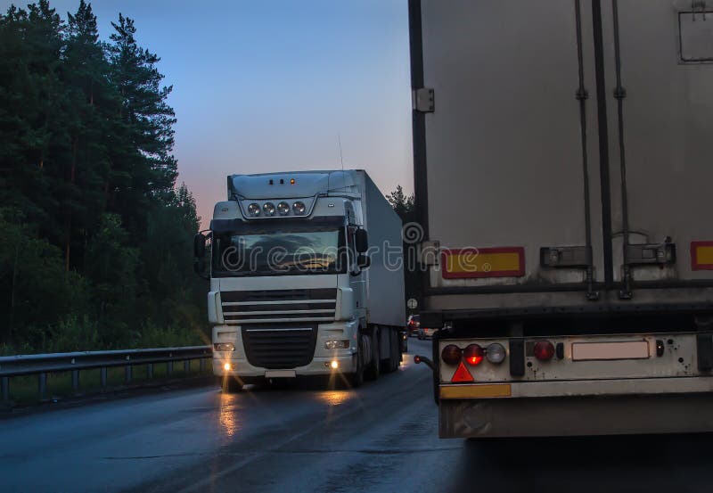 Freight traffic stock photo. Image of road, traffic, truckload - 10867440