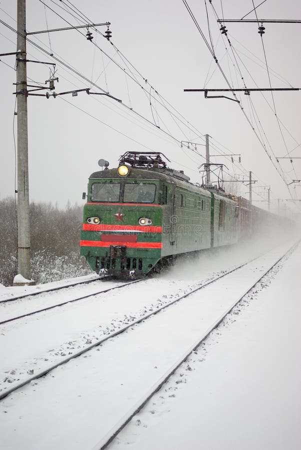 Russian freight trains stock photo. Image of carriage - 6330494