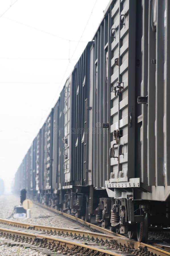 Freight train stock image. Image of bend, develop, express - 16368679