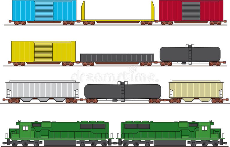 Freight Train Tank Car Stock Illustrations – 2,201 Freight Train Tank ...