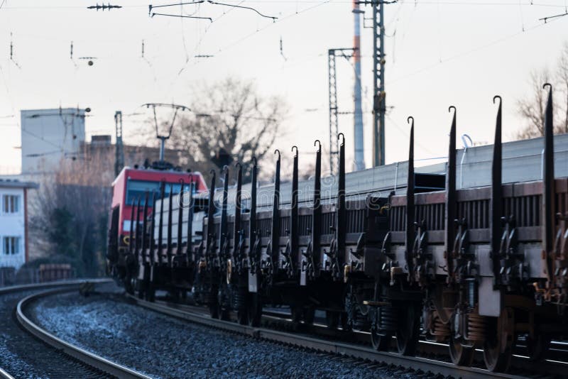 Freight train stock photo. Image of germany, goods, passing - 138503404