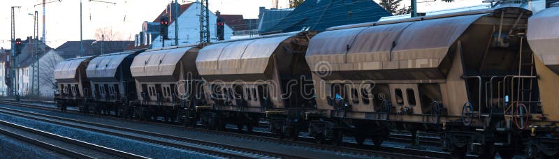 Freight Train Fluid Cargo Cars Stock Photo - Image of track, railroad ...