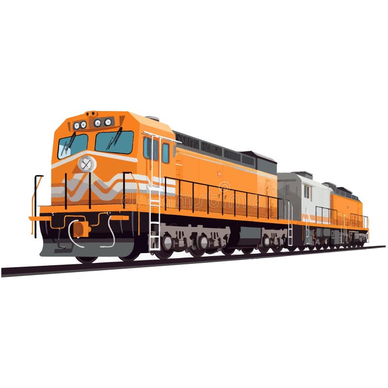 Freight Train with Cargo Vector Flat Isolated Illustration Stock Vector ...