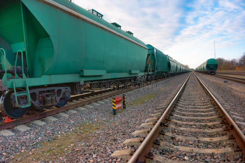 Freight train green stock photo. Image of green, engine - 140727990