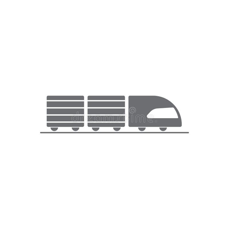 Freight Train Icon. Simple Element Illustration. Freight Train Symbol ...