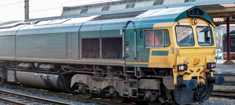 Driverless freight train editorial stock photo. Image of stands - 106851508