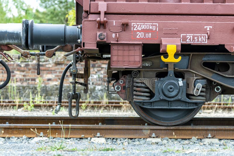 Freight Train at a Shunt Yard Stock Photo - Image of transport ...