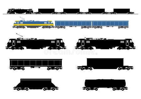 Modern Train Silhouette Stock Illustrations – 6,797 Modern Train ...