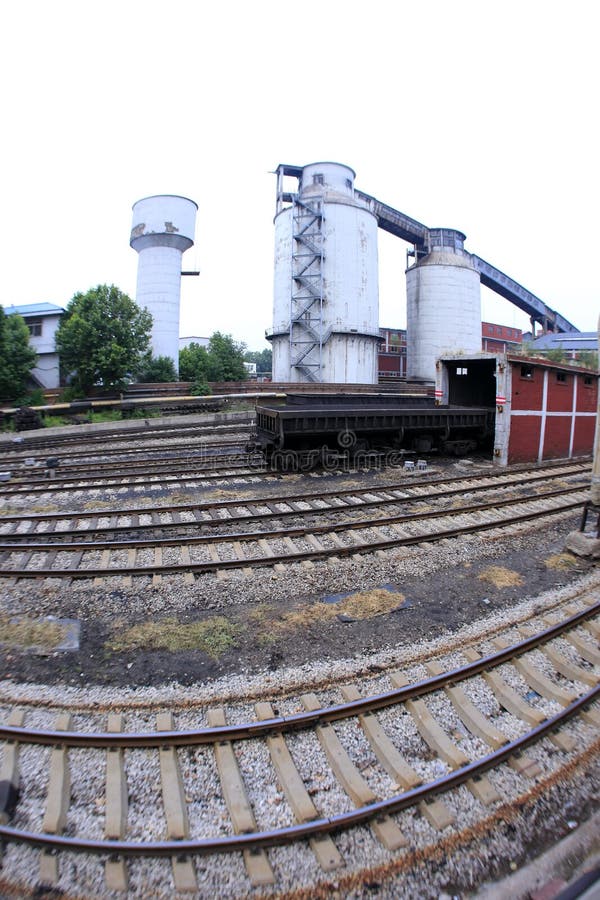 Freight train tracks stock photo. Image of travel, train - 175761026