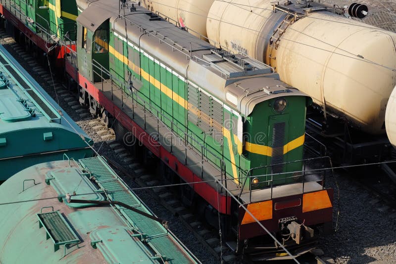 Freight trains close up stock photo. Image of heavy - 121516246