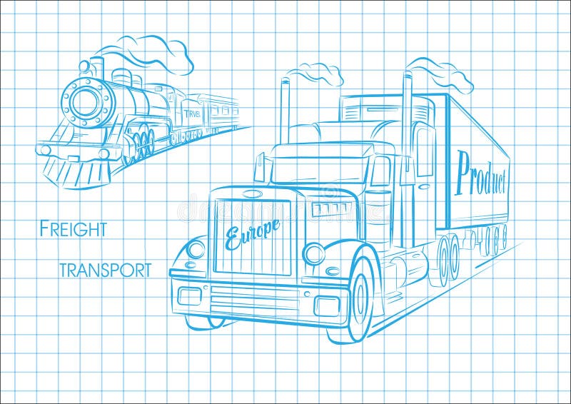 Freight transport stock vector. Illustration of logo - 94951789