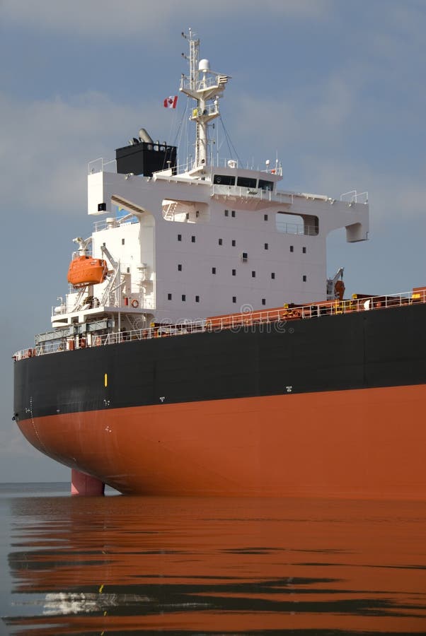 Oil Tanker stock image. Image of anchor, heavy, export - 6189201