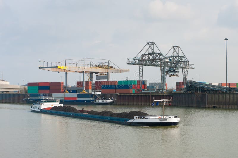 MSC Container Vessel Shreya B Berthed in Panama Container Port from ...