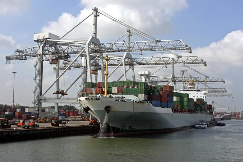 Loading Cargo stock image. Image of engines, goods, clothes - 7566873