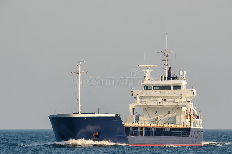 GENERAL CARGO SHIP stock photo. Image of maritime, company - 159680972