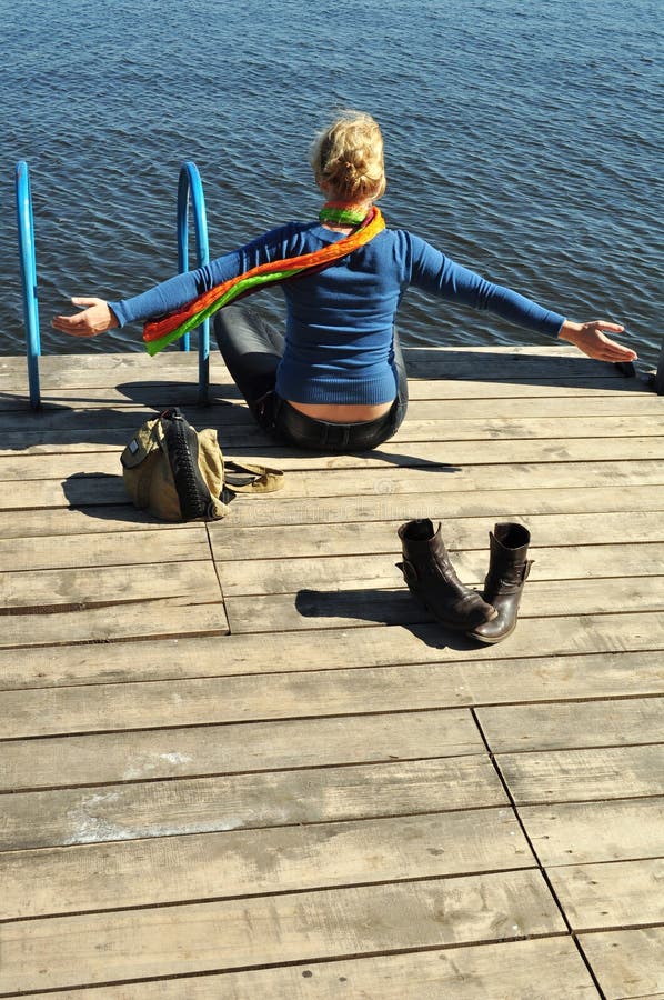 Freiheit, Freizeit Und Entspannen Sich Stockfoto - Bild von lebensstil ...