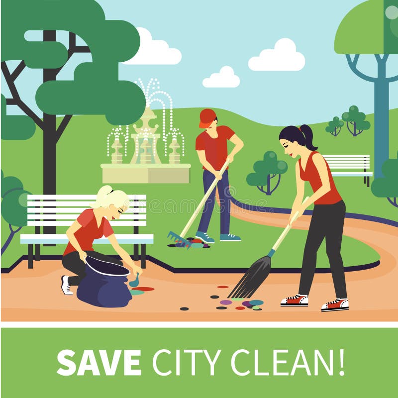 Freiwillig-Leute-Illustration Vektor Abbildung - Illustration von ...