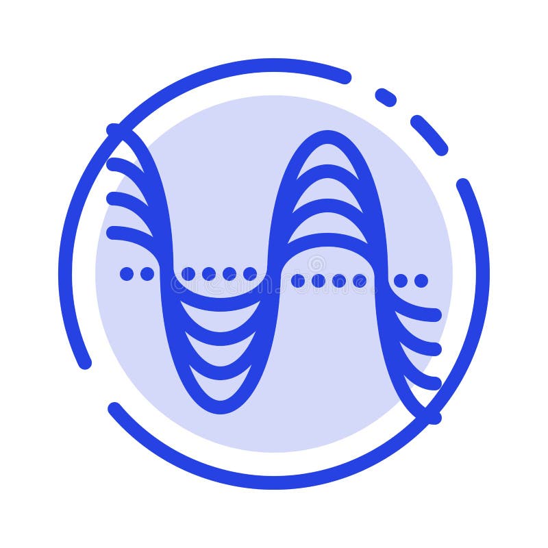 Frekvens Hertz, Grad, Tryck, Solida Blåa Fasta Logo Template St?lle F?r ...