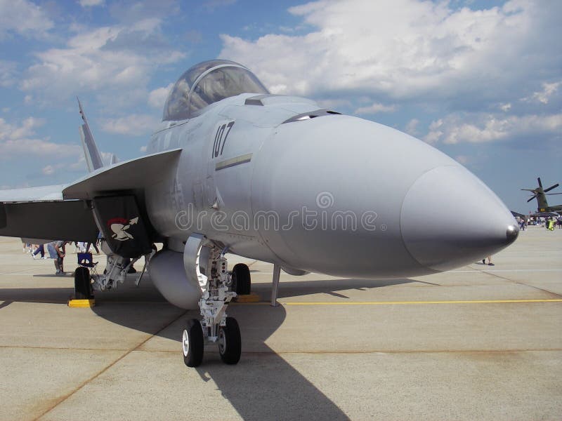 Frelon F18 photo stock. Image du chasseur, frelon, exposition - 129336